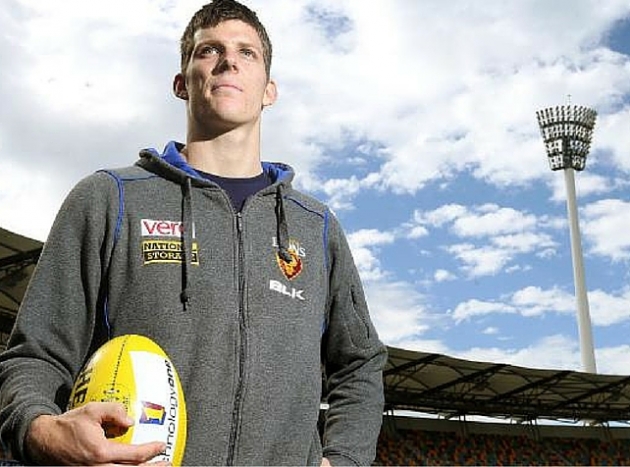 Retired Brisbane Lions defender Justin Clarke avoids watching the Will ...